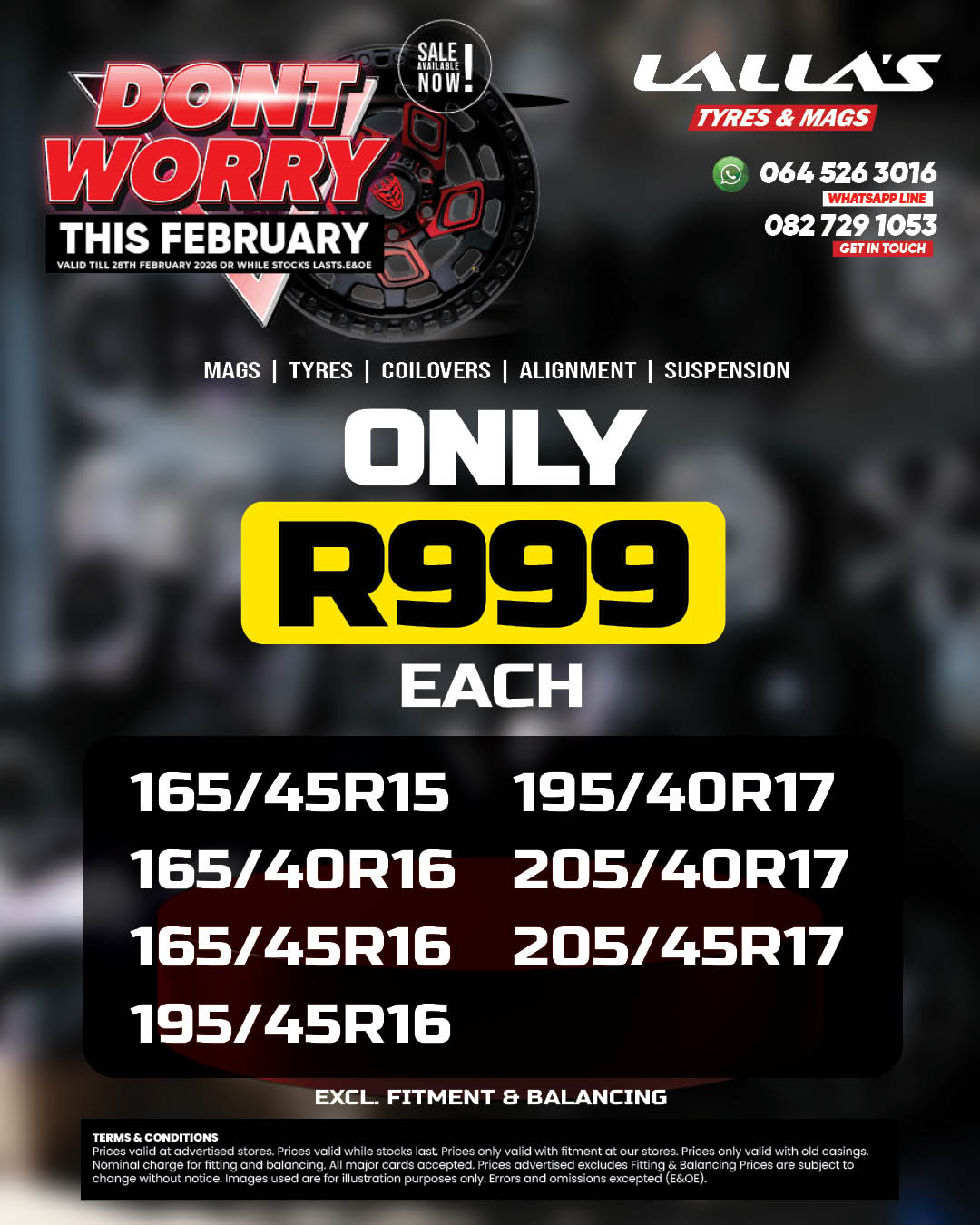 Lallas Wheels & Tyres – Lallas Mags & Wheels